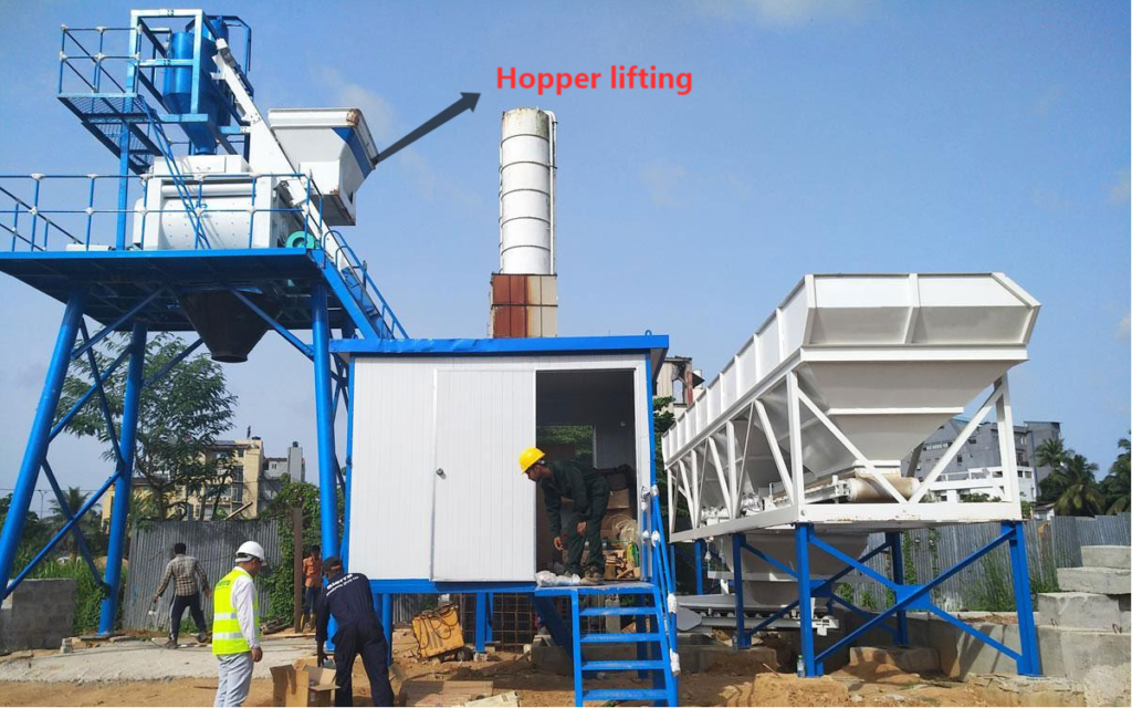 Hopper Batching Plant - Productivity Of 25 To 75 Cubic Meters - Small