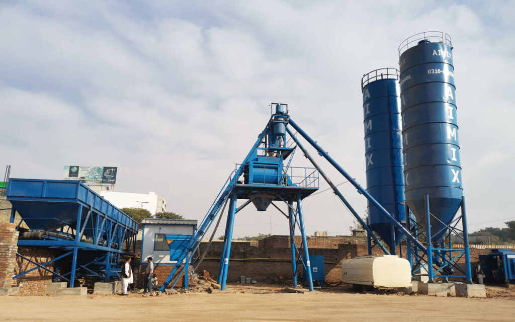 Hopper Batching Plant - Productivity Of 25 To 75 Cubic Meters - Small