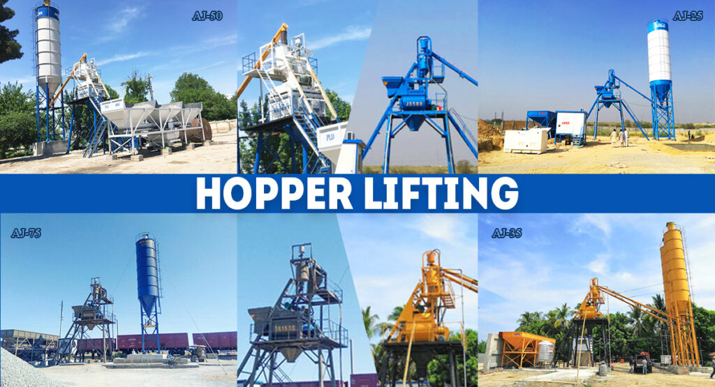 Hopper Batching Plant - Productivity Of 25 To 75 Cubic Meters - Small