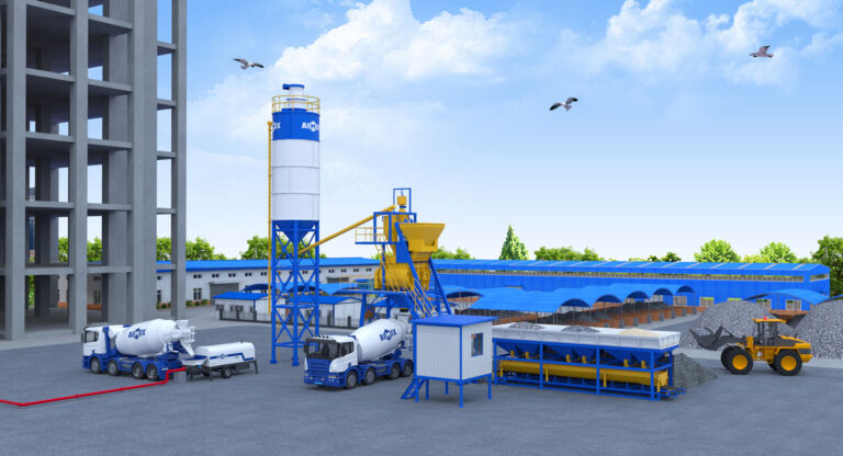 Hopper Batching Plant - Productivity Of 25 To 75 Cubic Meters - Small